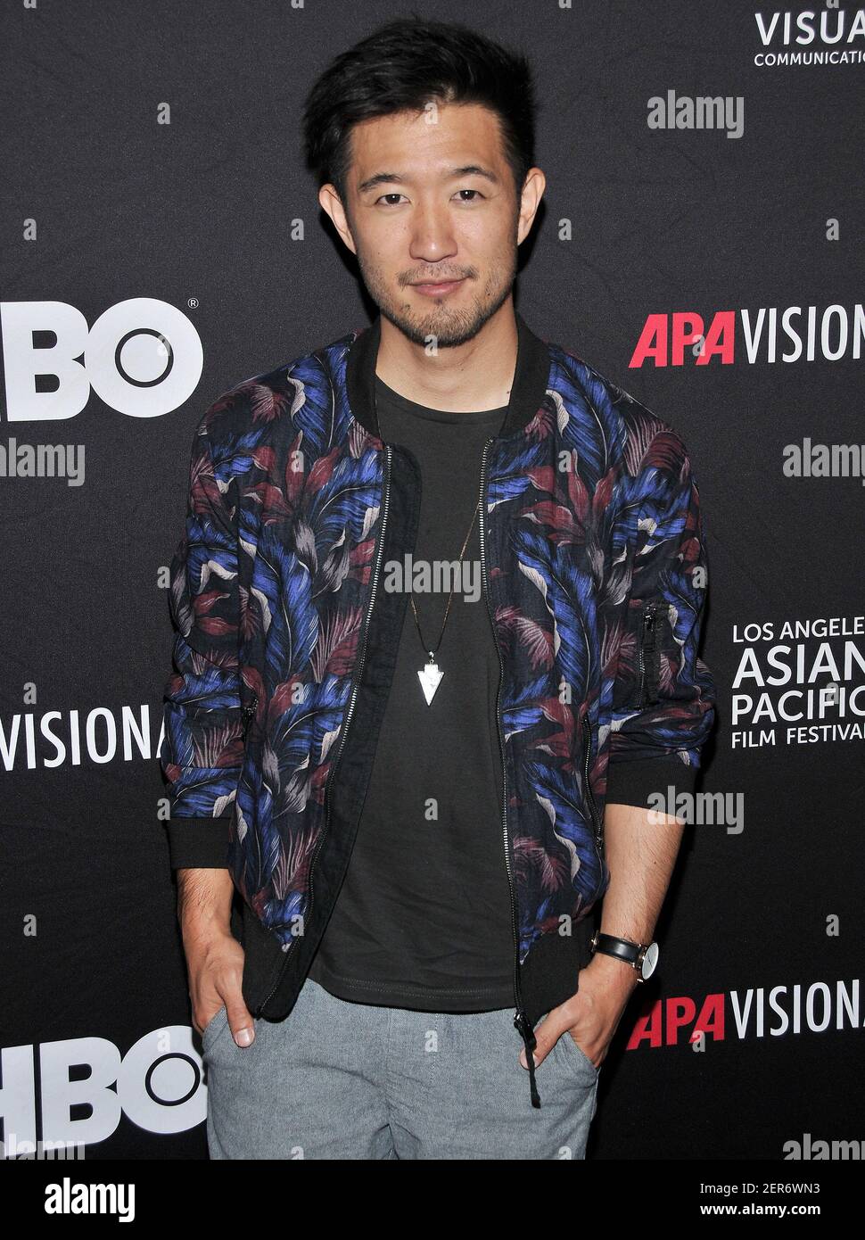 Steve Terada arrives at the 2018 HBO APA Visionaries Premiere held at ...
