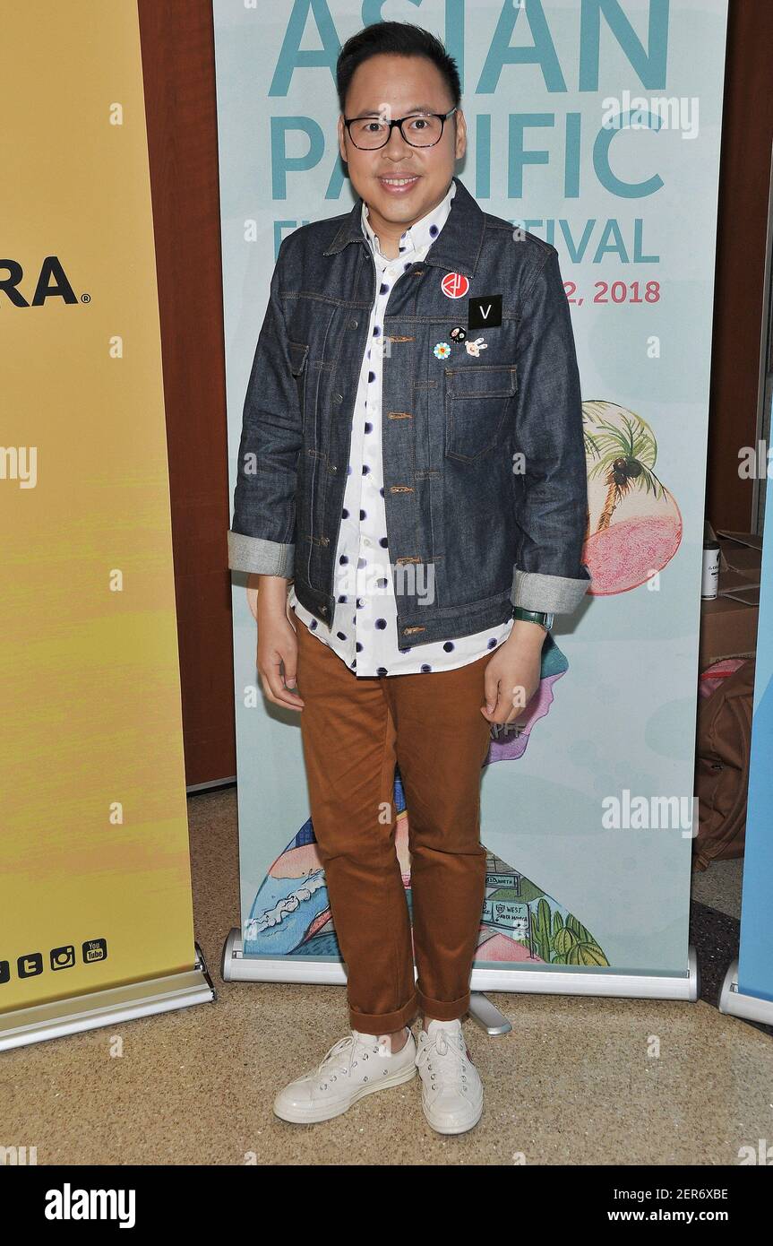 Actor Nico Santos at the 2018 Los Angeles Asian Pacific Film Festival ...