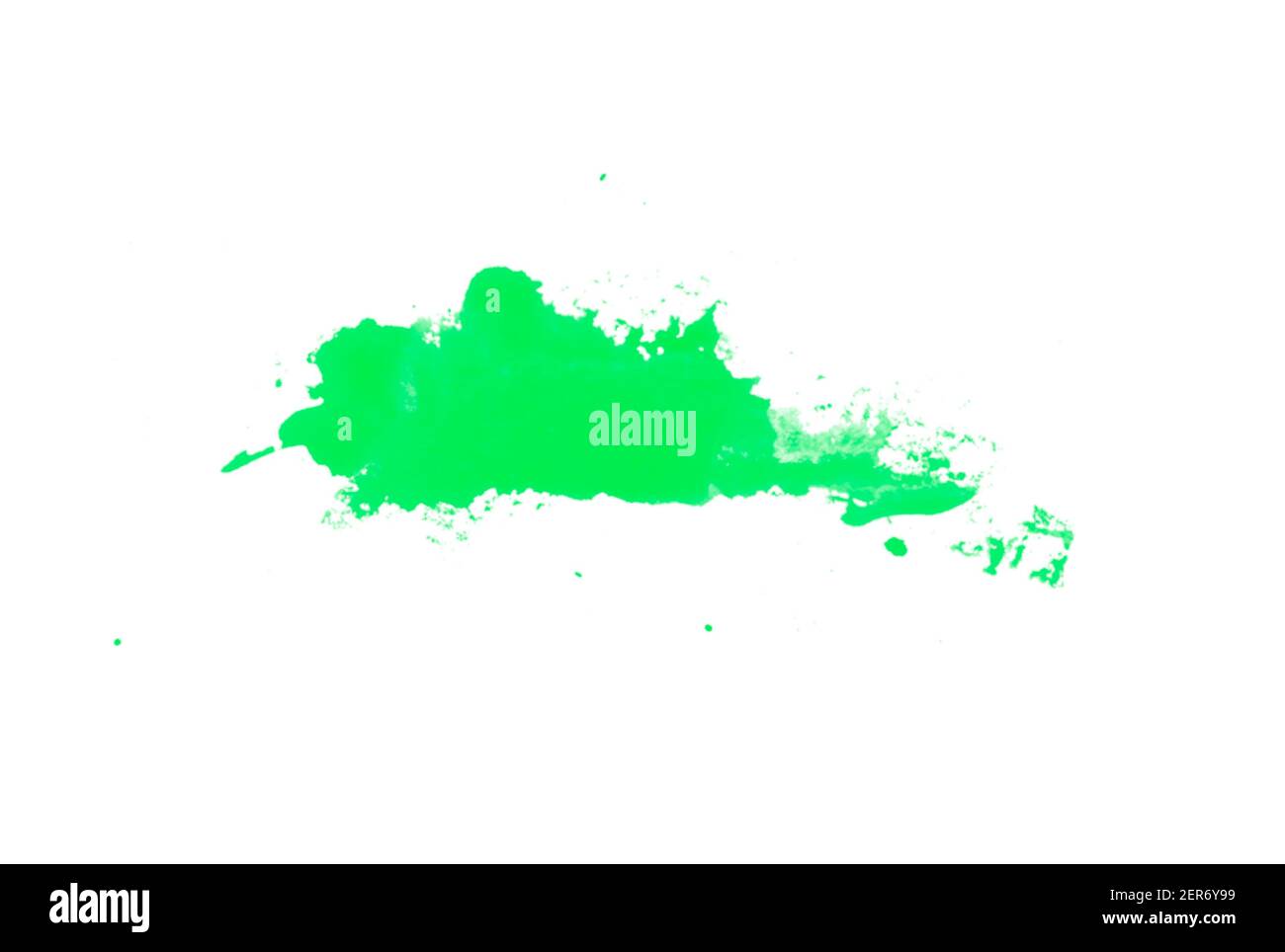 Green paint brush hi-res stock photography and images - Alamy