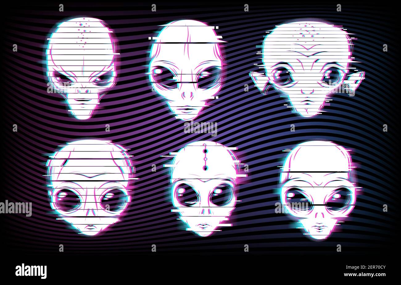 Scifi eye Stock Vector Images - Alamy