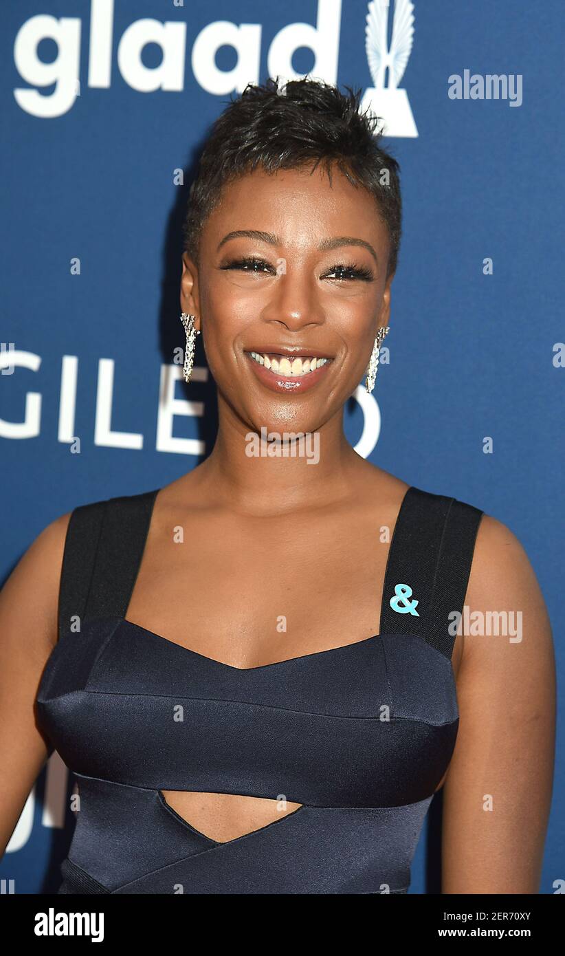 actress Samira Wiley attends the 29th Annual GLAAD MEDIA AWARDS on May ...