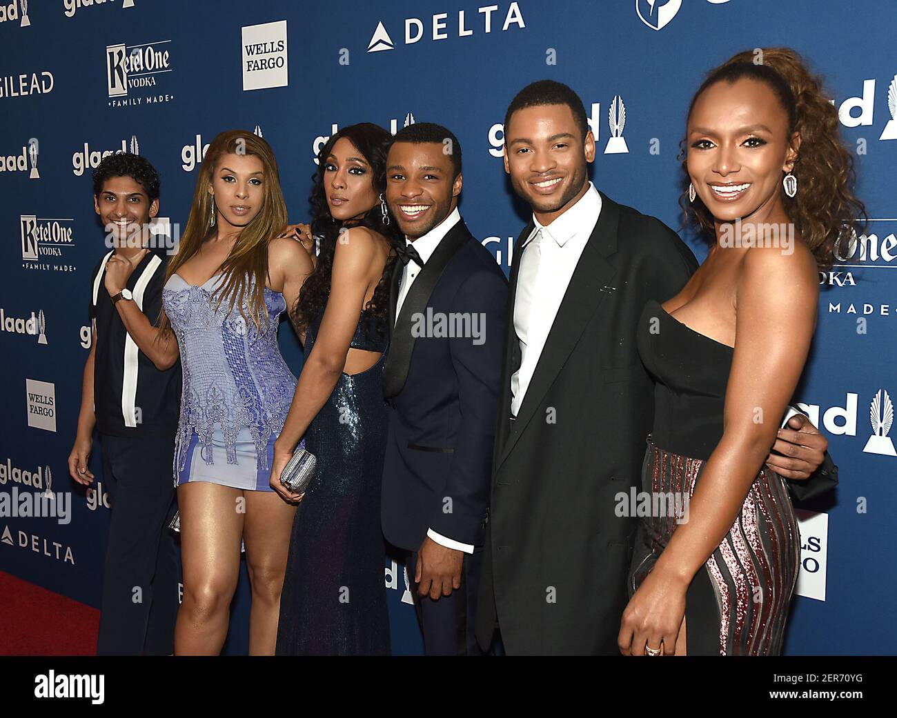 cast of Pose from FX, Angel Bismark Curiel, Hailie Sahar, M J Rodriguez ...
