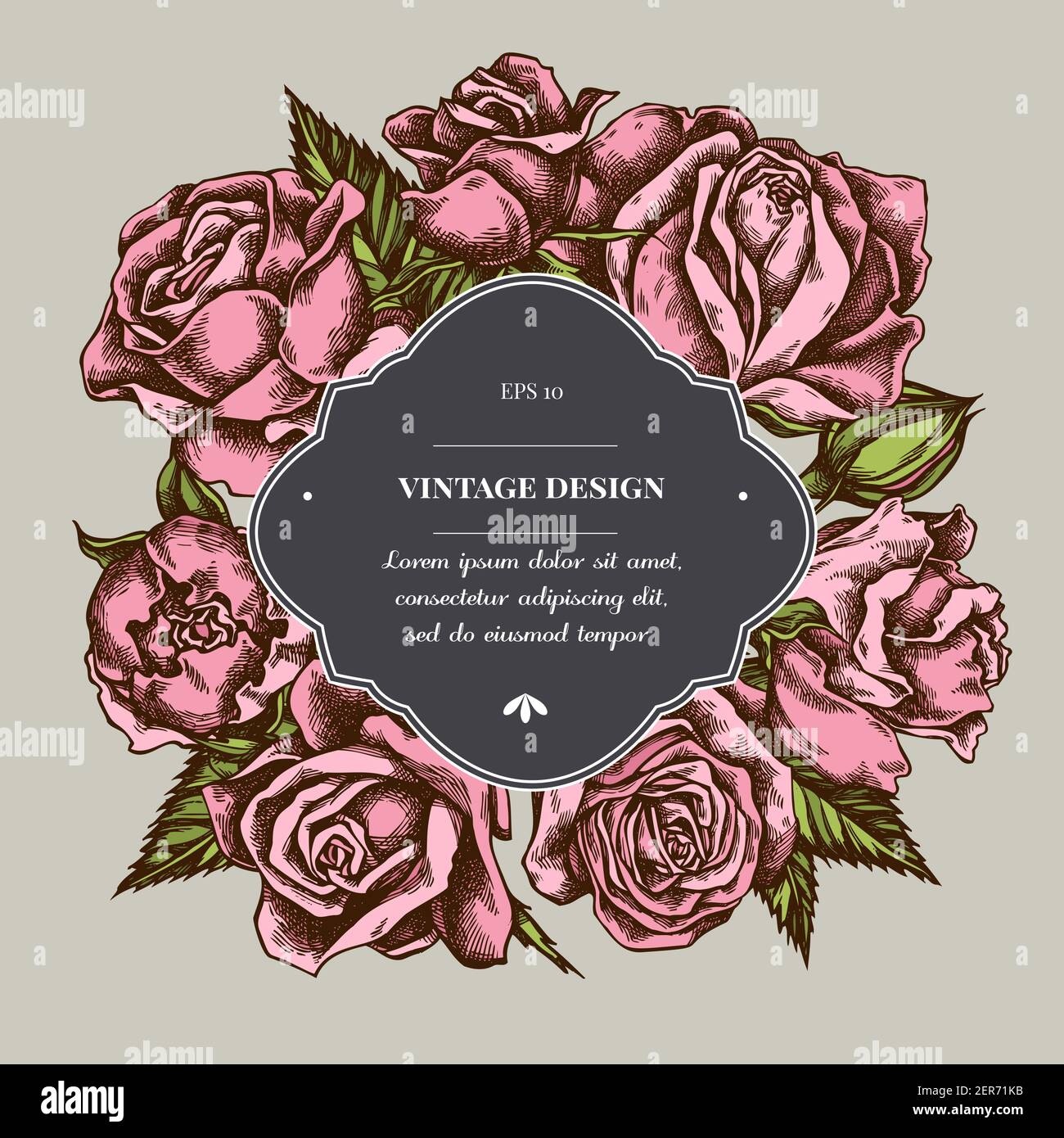 Rose badge hi-res stock photography and images - Alamy