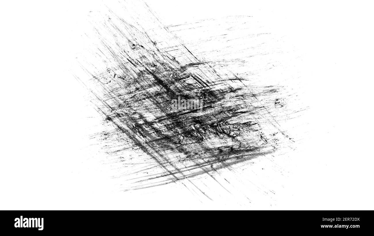 Black hatch brush isolated on white Stock Photo - Alamy