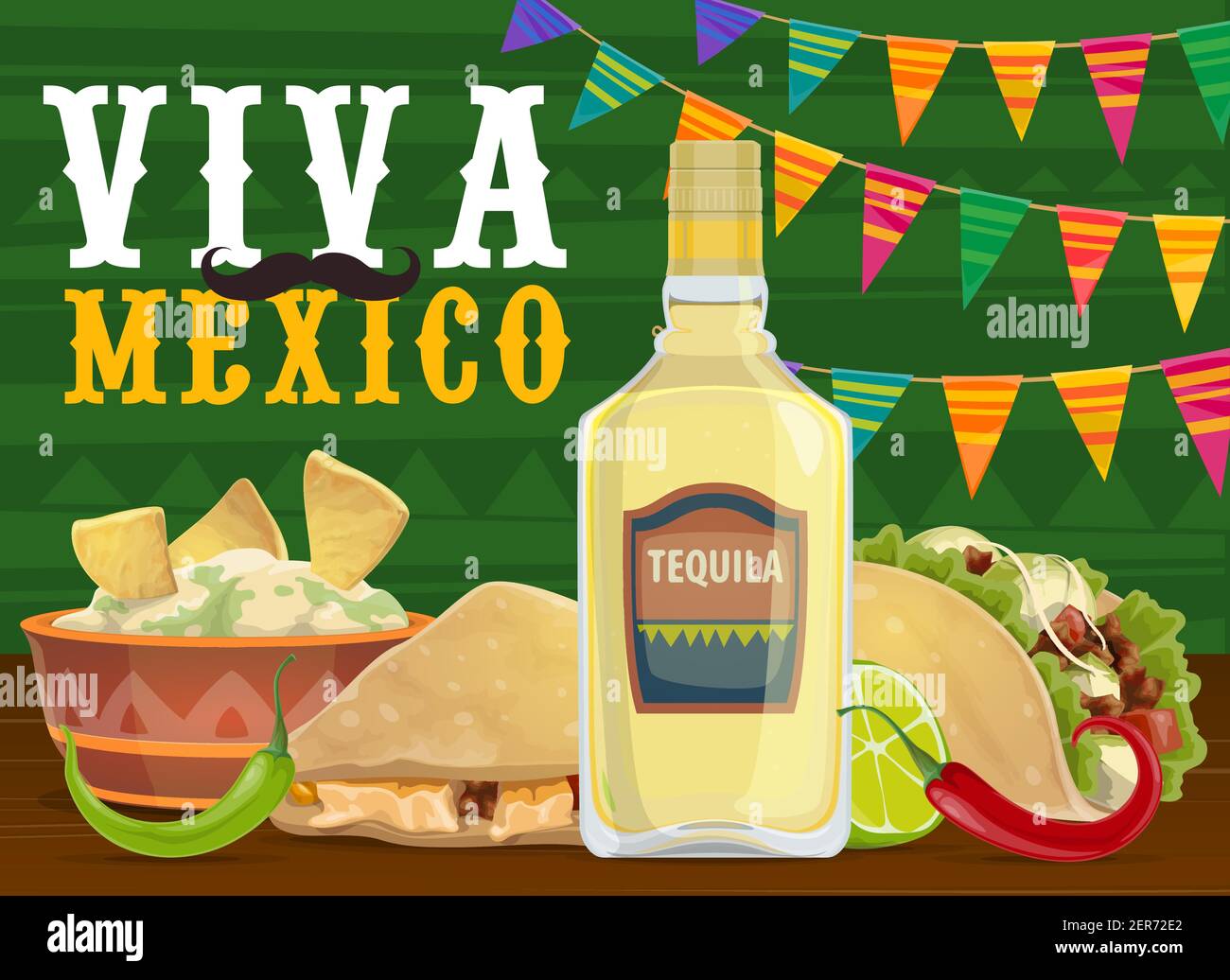 Taco fest Stock Vector Images - Alamy