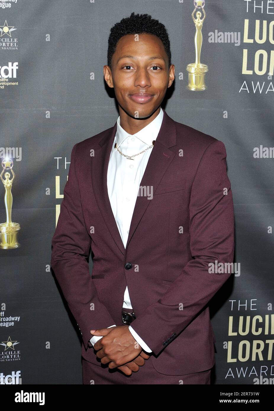 Actor Brandon Gill attends the 2018 Lucille Lortel Awards at the NYU ...