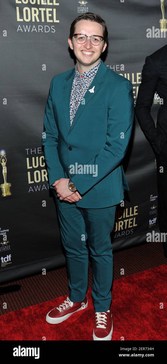 Actor Will Roland attends the 2018 Lucille Lortel Awards at the NYU ...