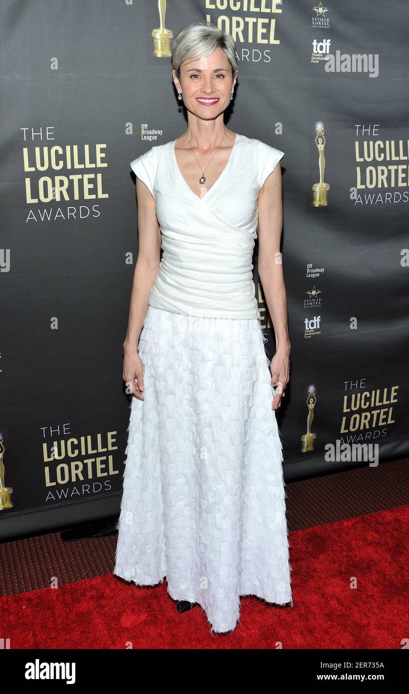 Actress Beth Malone attends the 2018 Lucille Lortel Awards at the NYU ...