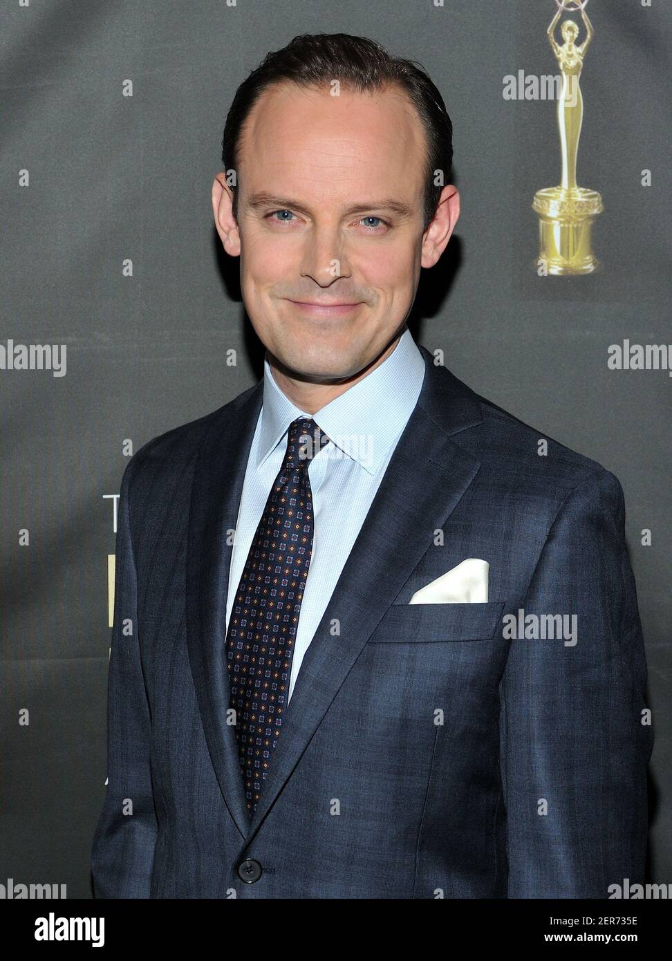 Actor Harry Hadden-Paton attends the 2018 Lucille Lortel Awards at the ...