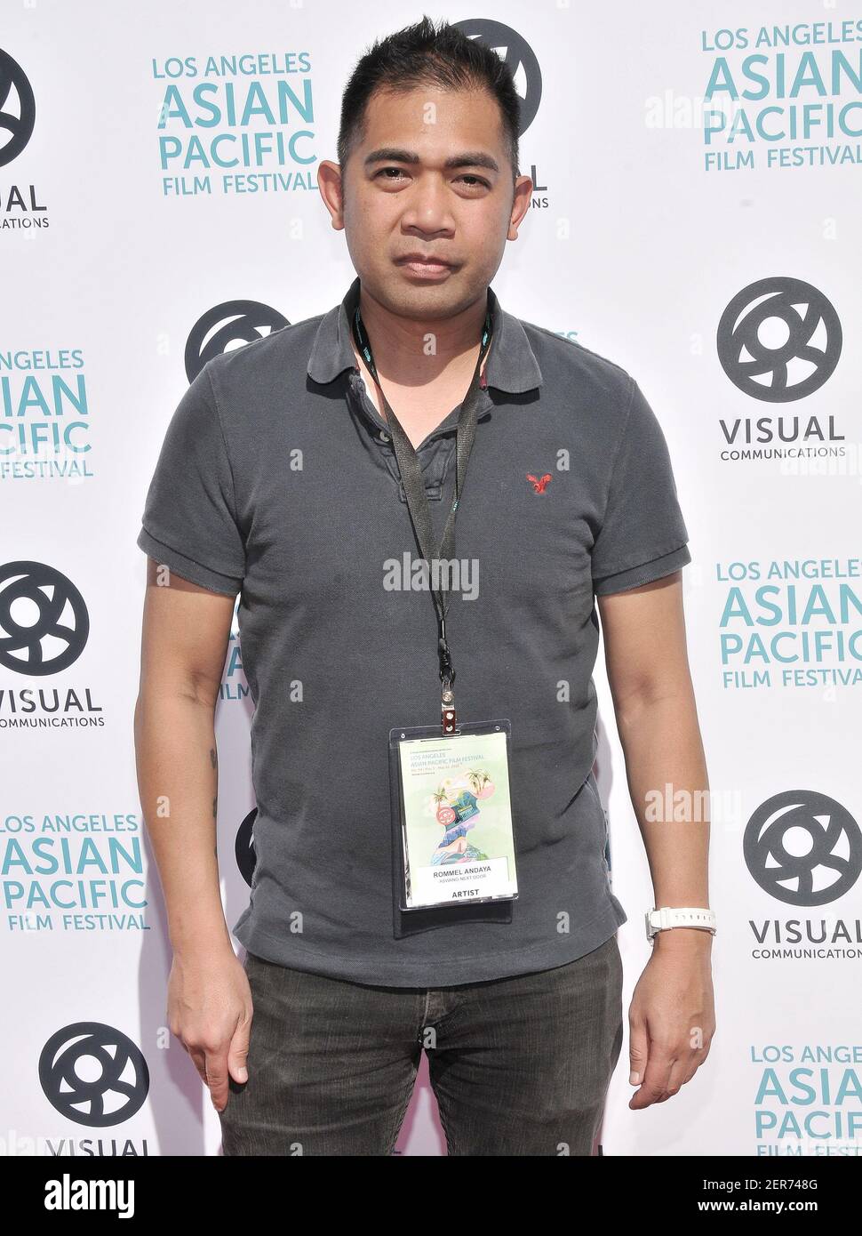 Filmmaker Rommel Andaya at the 2018 Los Angeles Asian Pacific Film ...