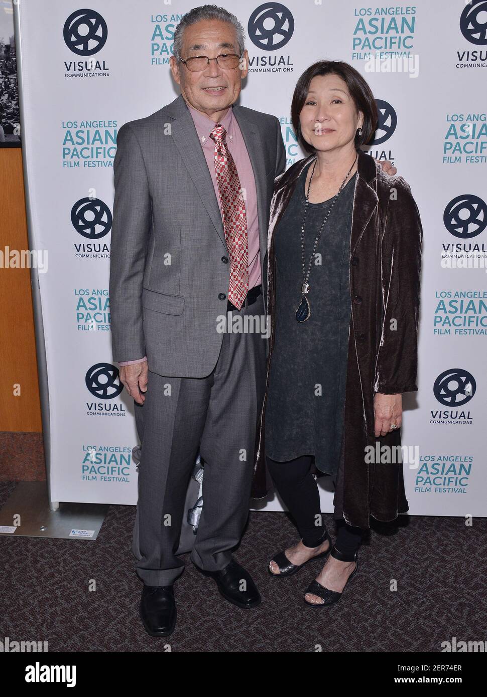 George Takaki and Susann Takaki at the 2018 Los Angeles Asian Pacific ...