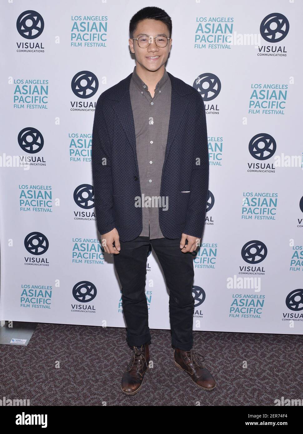 Brandon Soo-Hoo at the 2018 Los Angeles Asian Pacific Film Festival ...