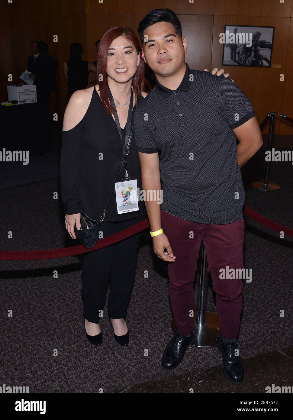Amy Lew and Jason Sistona at the 2018 Los Angeles Asian Pacific Film ...