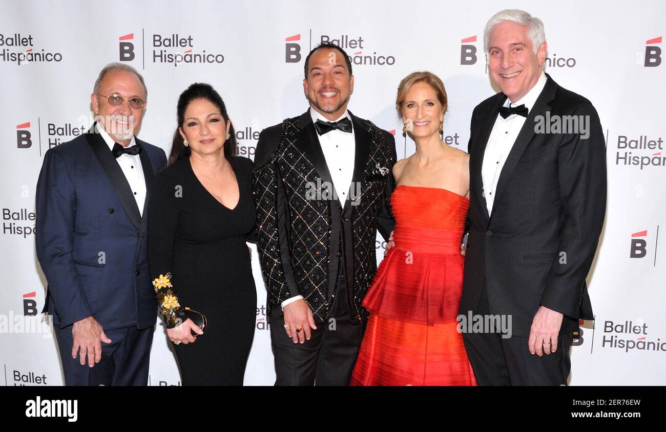 L-R: Emilio and Gloria Estefan, Ballet Hispanico CEO/Artistic Director ...
