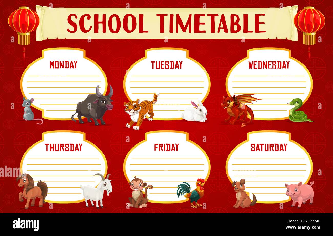 School children chinese lessons Stock Vector Images - Alamy