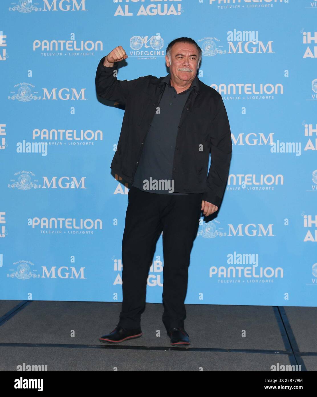 Jesus Ochoa attends a press conference to promote the film "Overboard ...