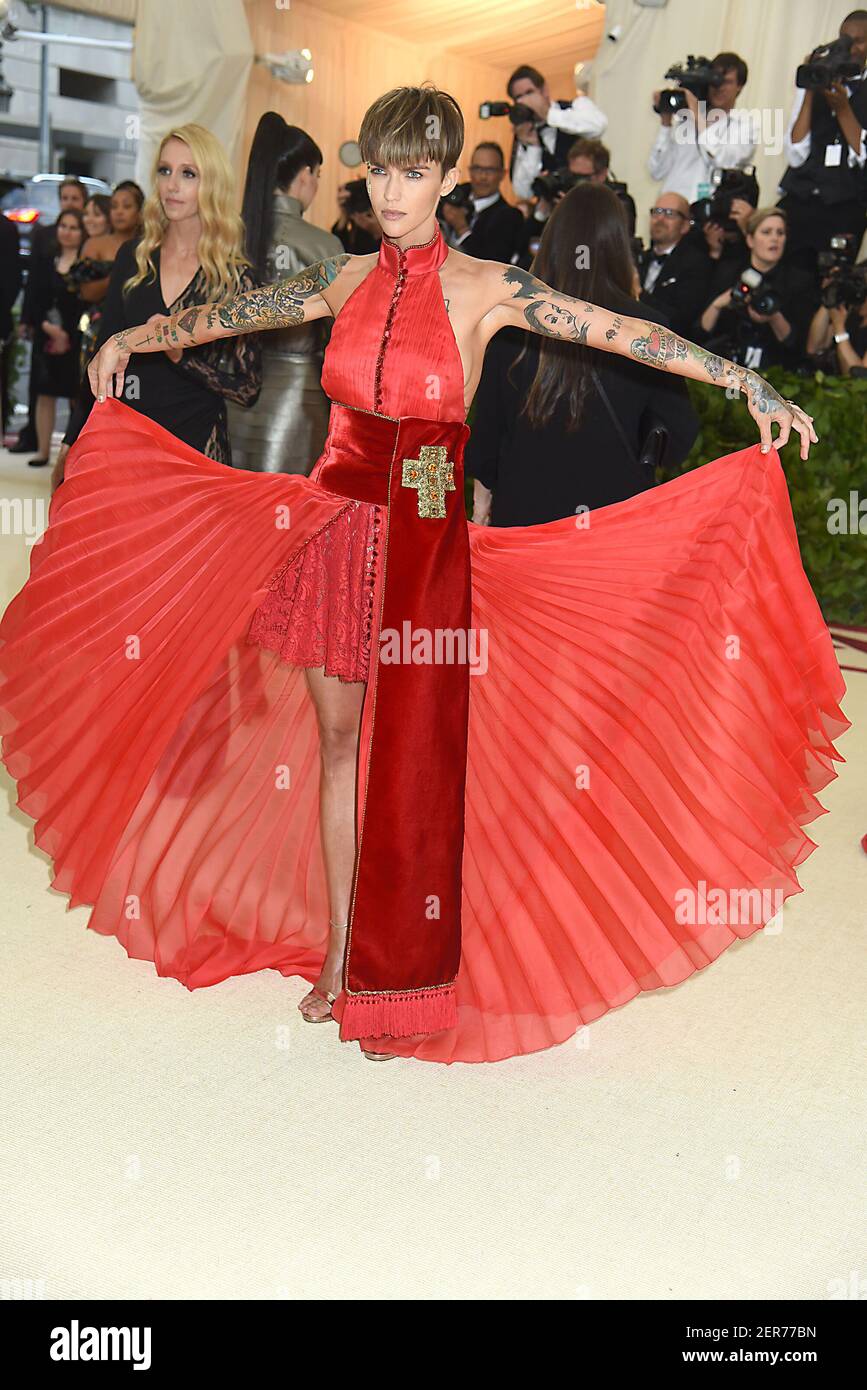 Ruby Rose attends the Costume Institute Benefit at the Metropolitin ...