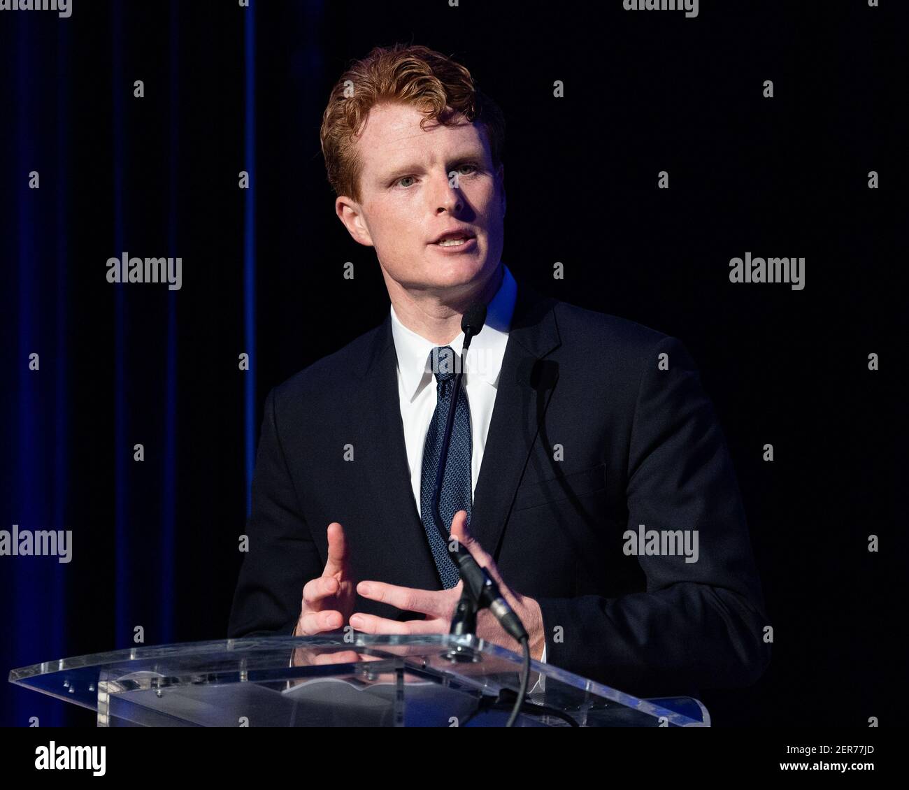 Representative Joseph Kennedy lll, (D-MA), at the Anti-Defamation ...