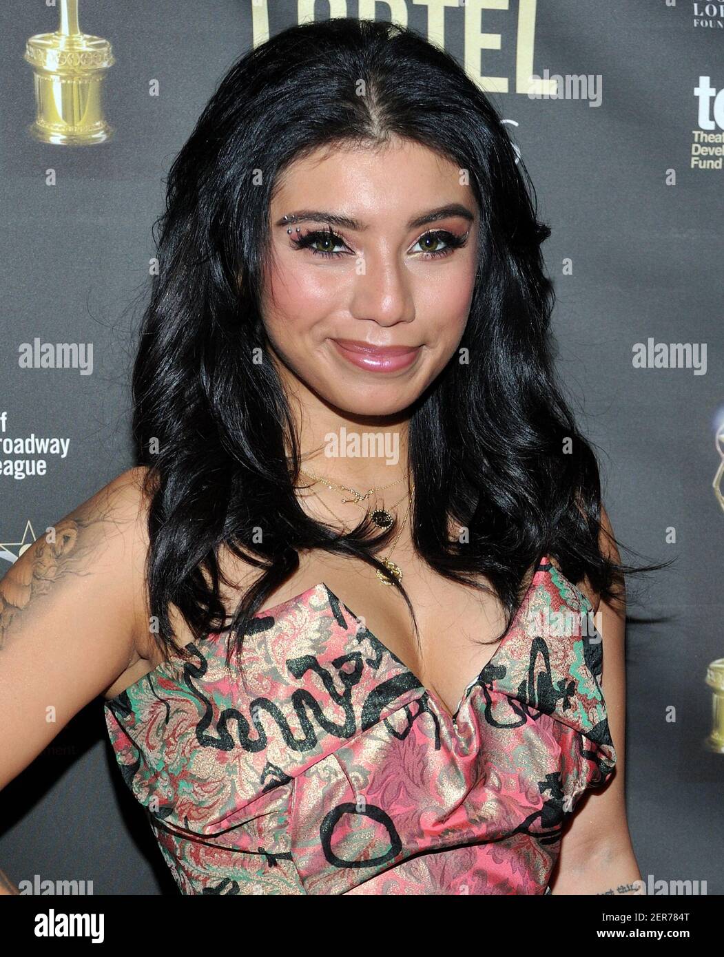 Actress Kristin Maldonado attends the 2018 Lucille Lortel Awards at the ...