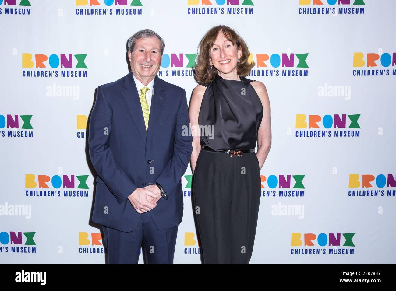 Honorees Alan Heilbron and Kerry Malawista attend the Bronx Children's ...