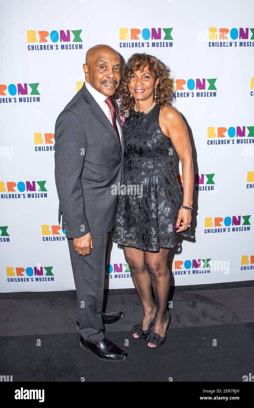 Roscoe Orman (L) and Kimberley LaMarque Orman attend the Bronx Children ...