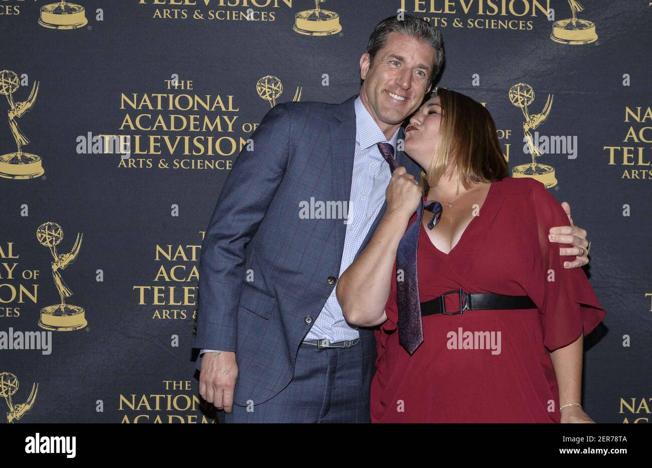 NEW YORK CITY - MAY 08: JKevin Burkhardt and his wife Rachel attend the ...