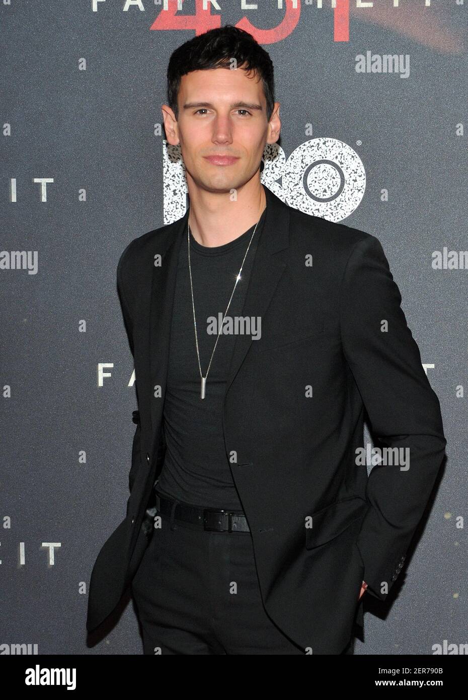 Actor Corey Michael Smith attends the NYC premiere of Fahrenheit 451 at ...