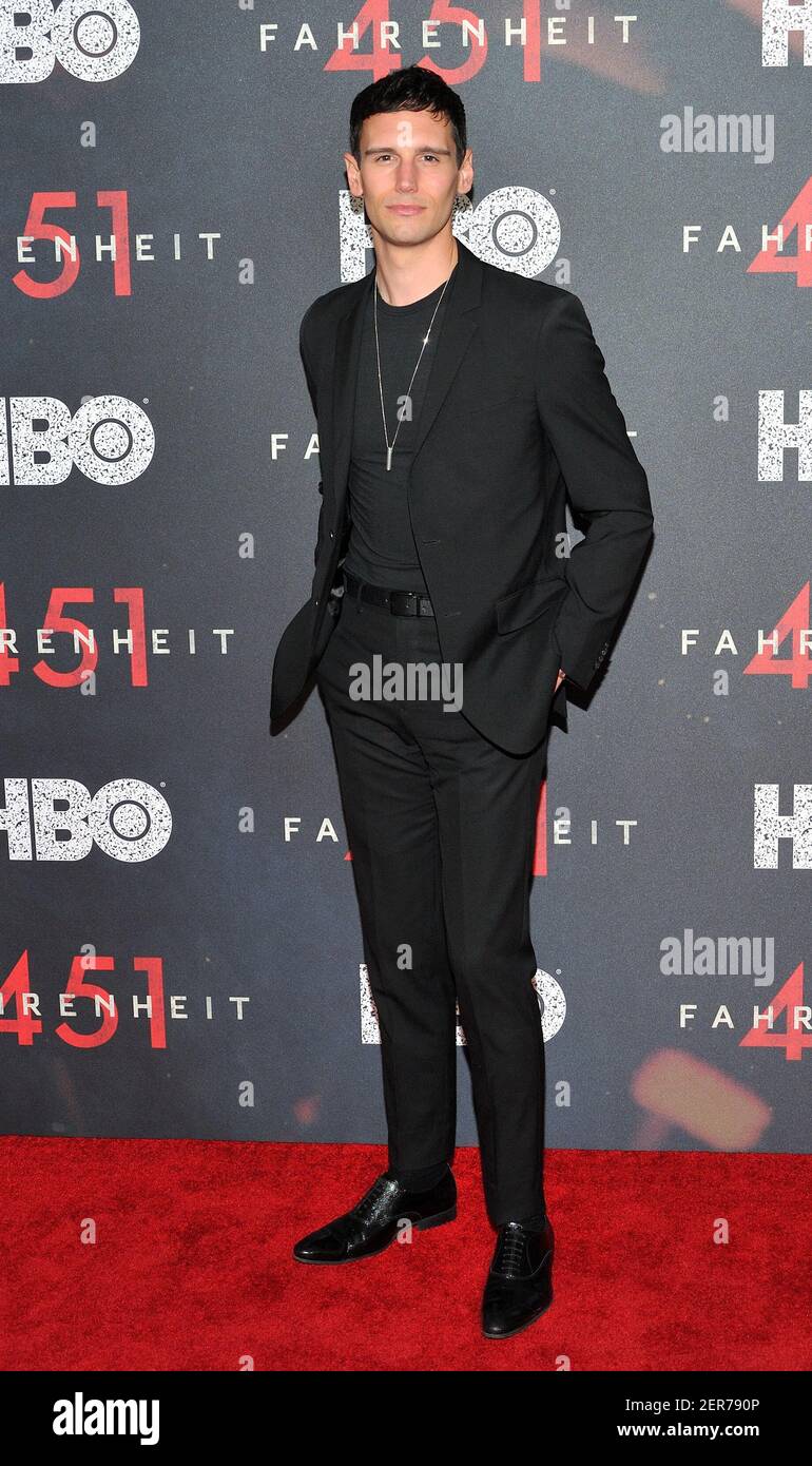 Actor Corey Michael Smith attends the NYC premiere of Fahrenheit 451 at ...