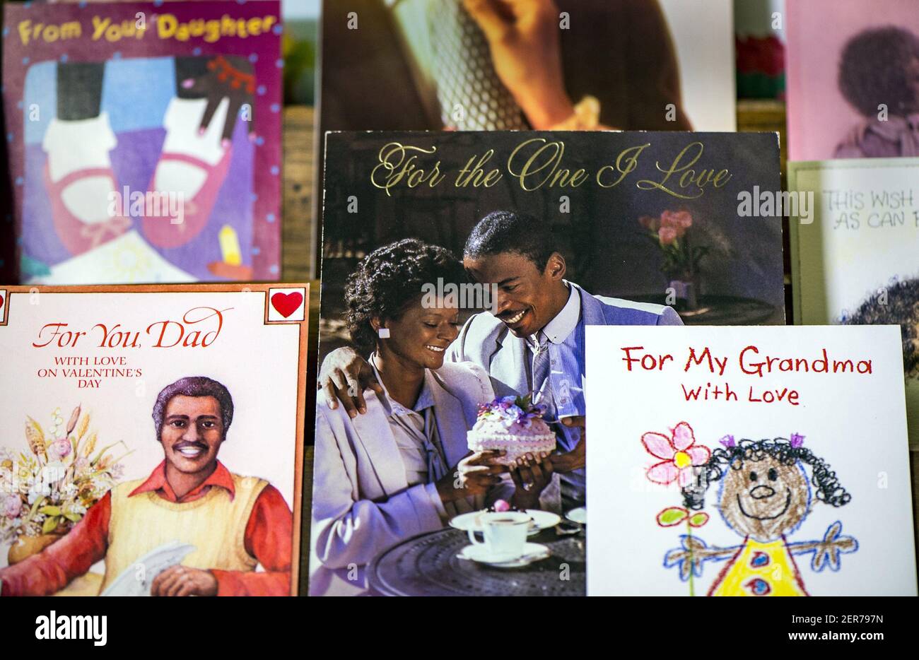 Vintage greeting cards at Hallmark's corporate offices in Kansas City ...