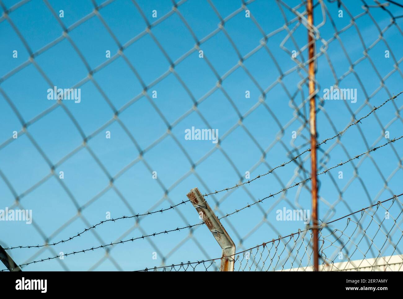 Safety barrier fence fencing hi-res stock photography and images - Alamy