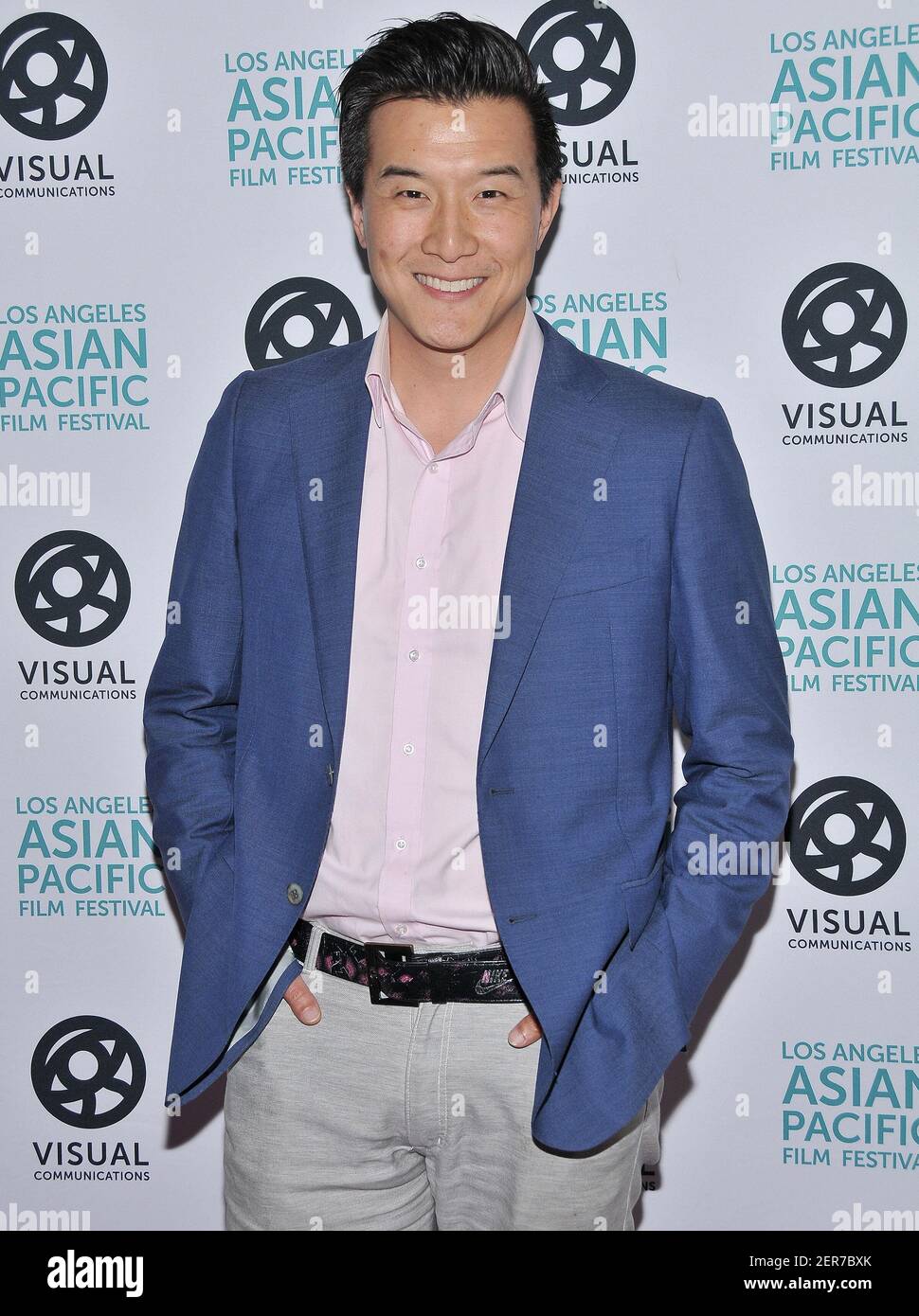 Producer Brian Yang at the 2018 Los Angeles Asian Pacific Film Festival ...