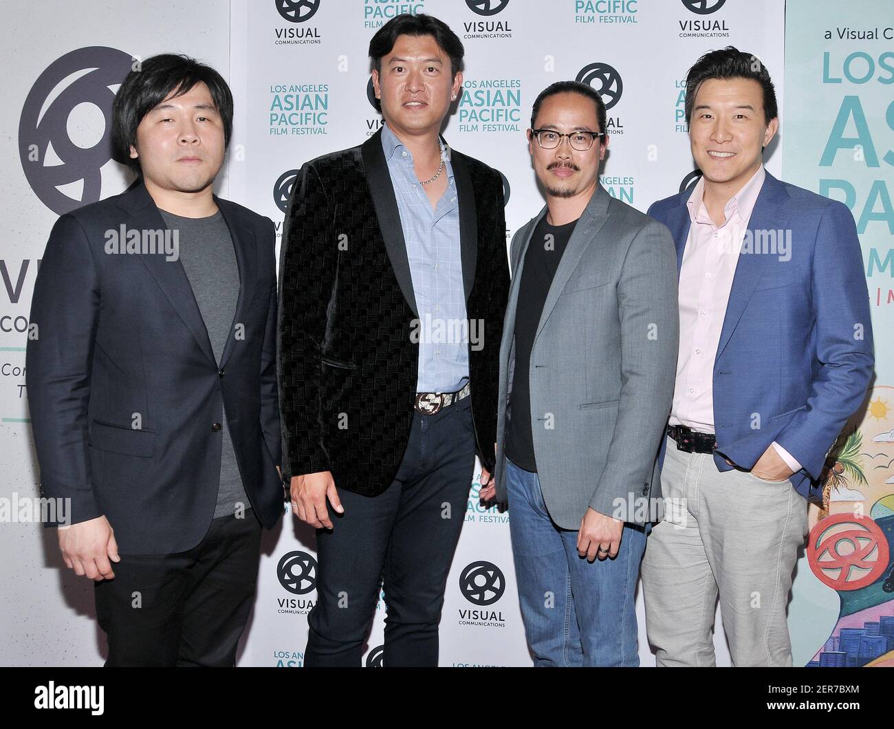 (L-R) Director Frank W. Chen, Subject of the film Chien-Ming Wang ...