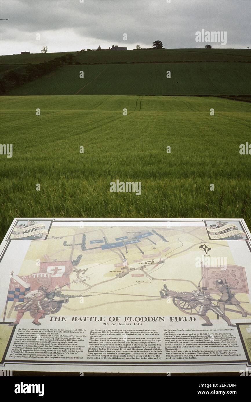 The battle of flodden 1513 hi-res stock photography and images - Alamy