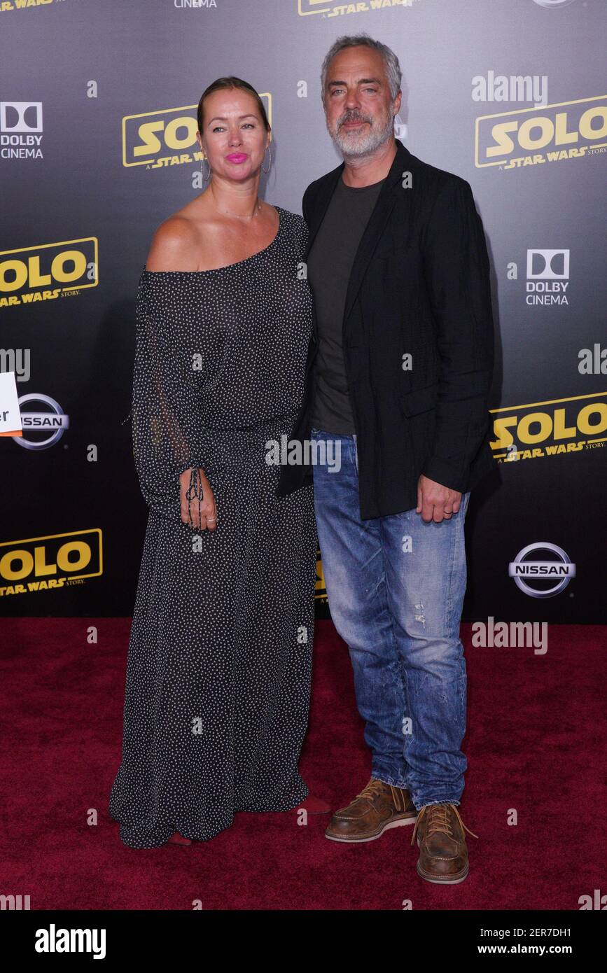 Titus Welliver and Jose Stemkens at the Premiere Of Disney Pictures And ...