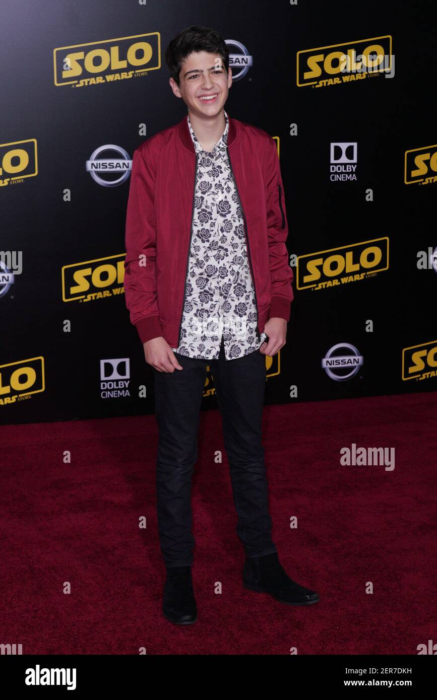 Joshua Rush at the Premiere Of Disney Pictures And Lucasfilm's 'Solo: A ...