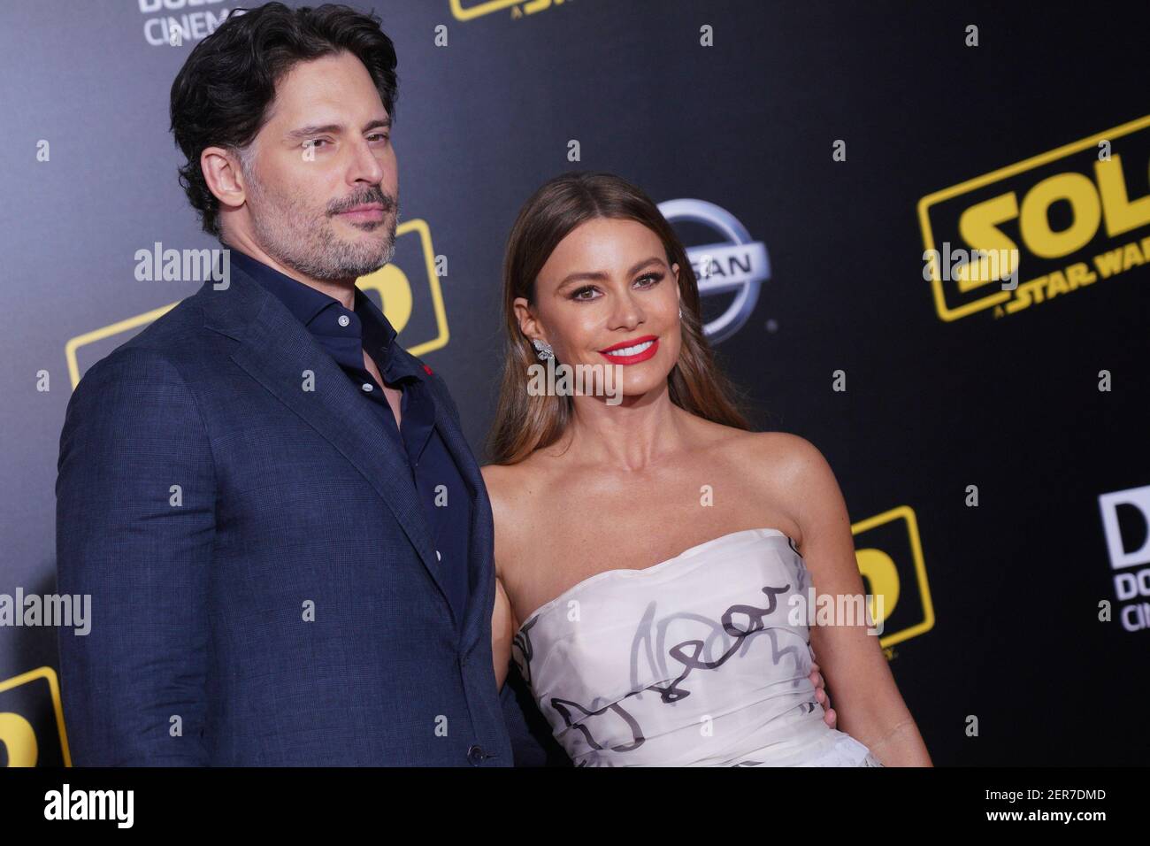 Joe Manganiello and Sofia Vergara at the Premiere Of Disney Pictures ...
