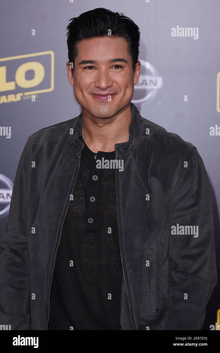 Mario Lopez at the Premiere Of Disney Pictures And Lucasfilm's 'Solo: A ...