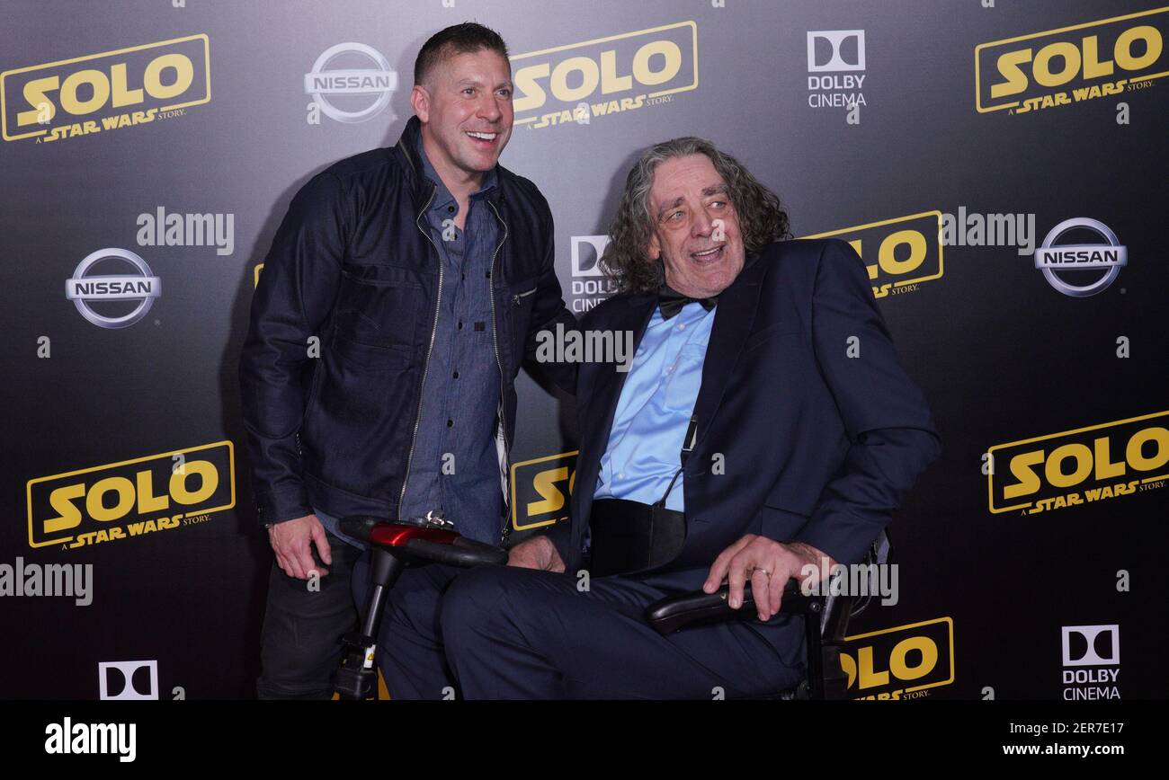 Ray Park and Peter Mayhew at the Premiere Of Disney Pictures And ...