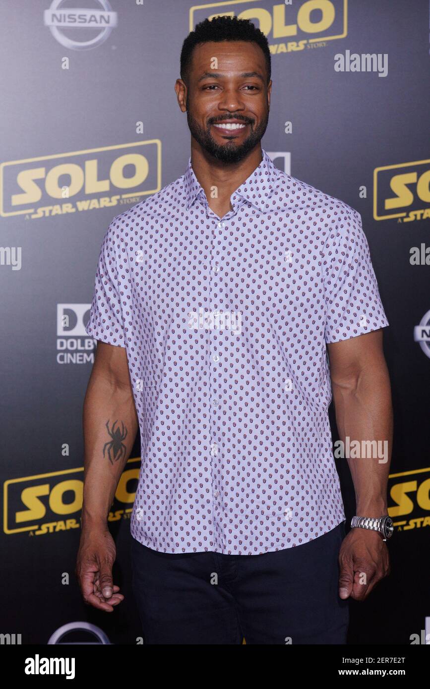 Isaiah Mustafa at the Premiere Of Disney Pictures And Lucasfilm's 'Solo ...