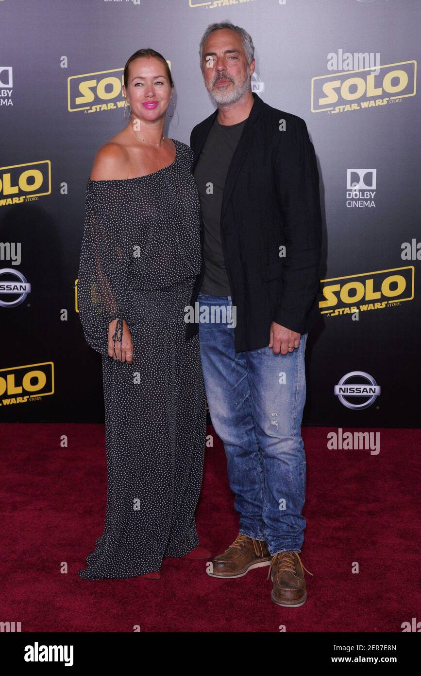 Titus Welliver and Jose Stemkens at the Premiere Of Disney Pictures And ...