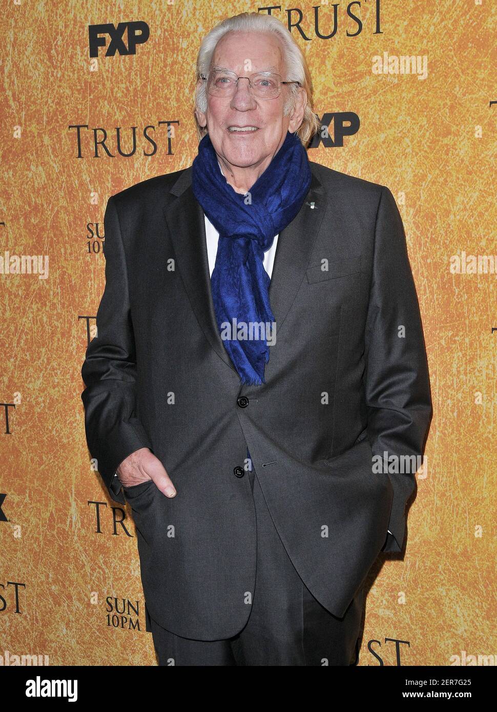 Donald Sutherland arrives at FX's "Trust" For Your Consideration Event ...