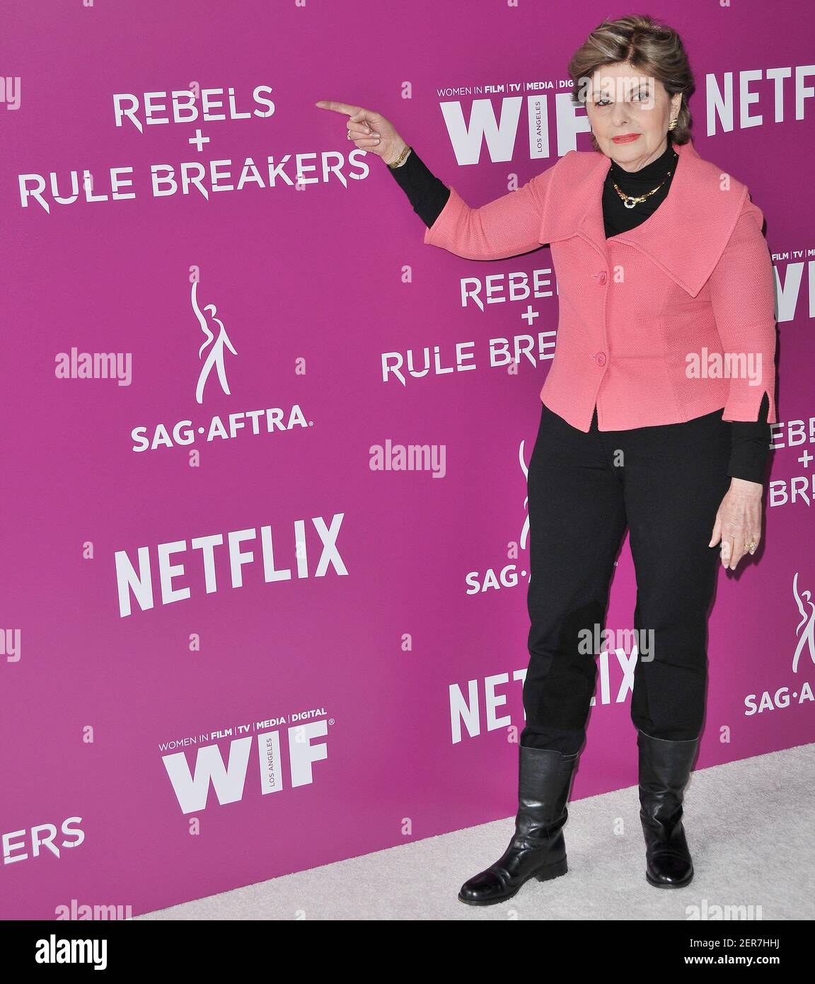 Gloria Allred arrives at the Netflix FYSEE "Rebels and Rule Breakers ...