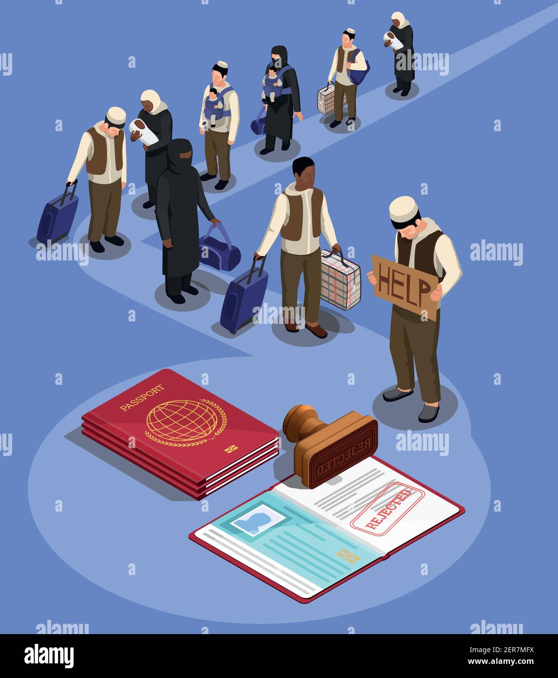 Stateless persons passport Stock Vector Images - Alamy