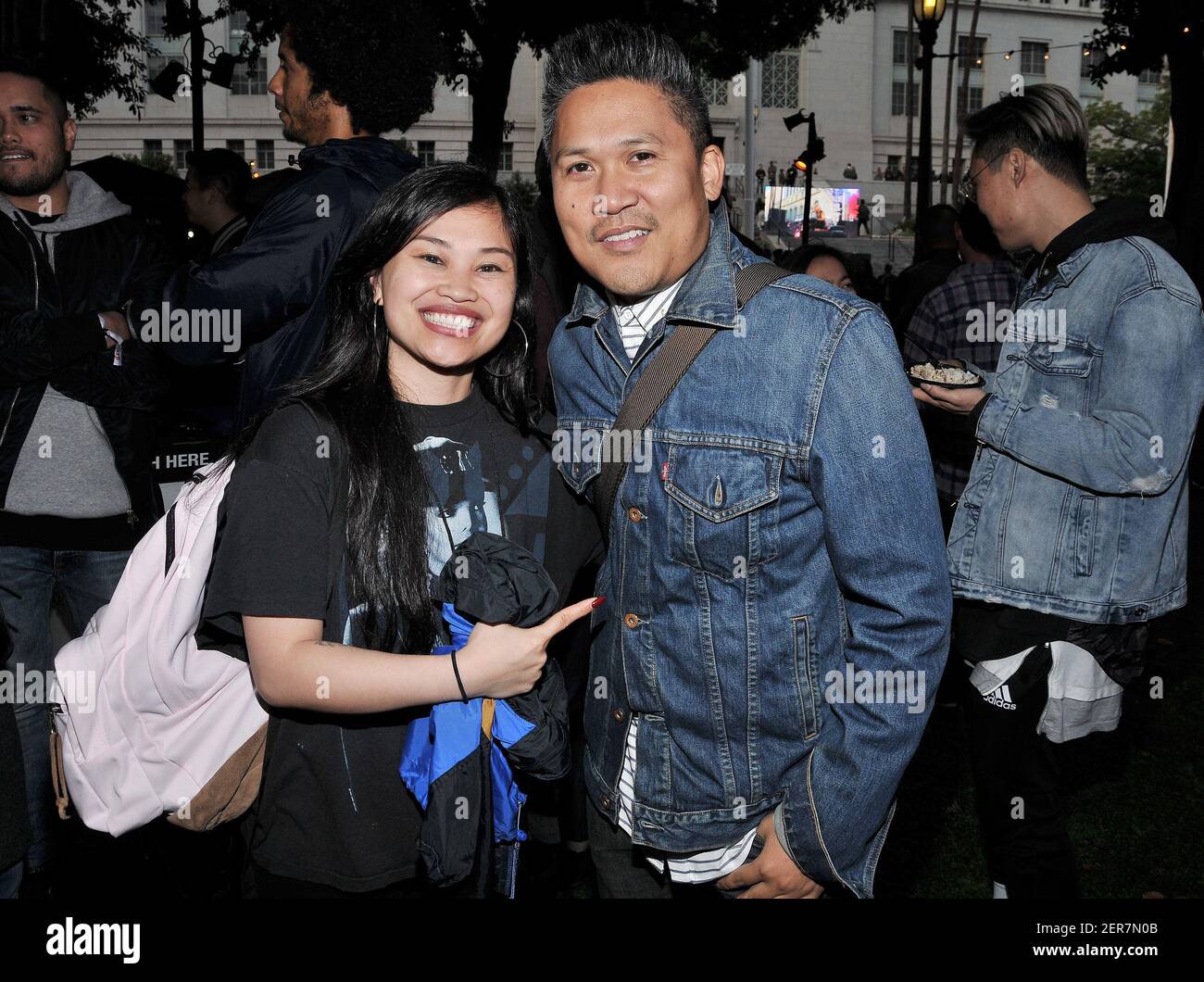 (L-R) Ruby Ibarra and Dante Basco at Identity LA 2018 held at the Los ...