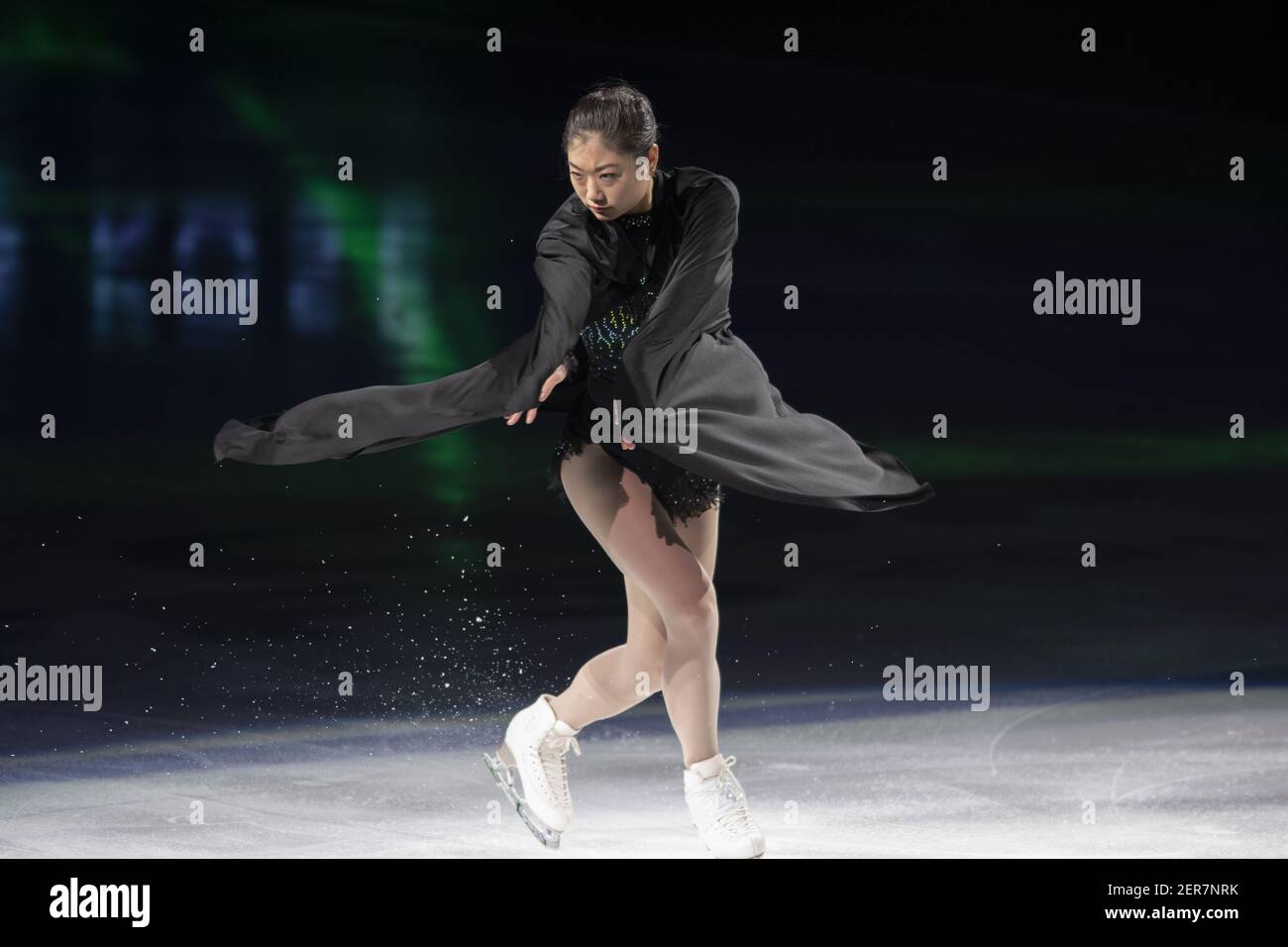 2018 Pyeongchang Winter Olympics Bronze medalist Mirai Nagasu performs ...