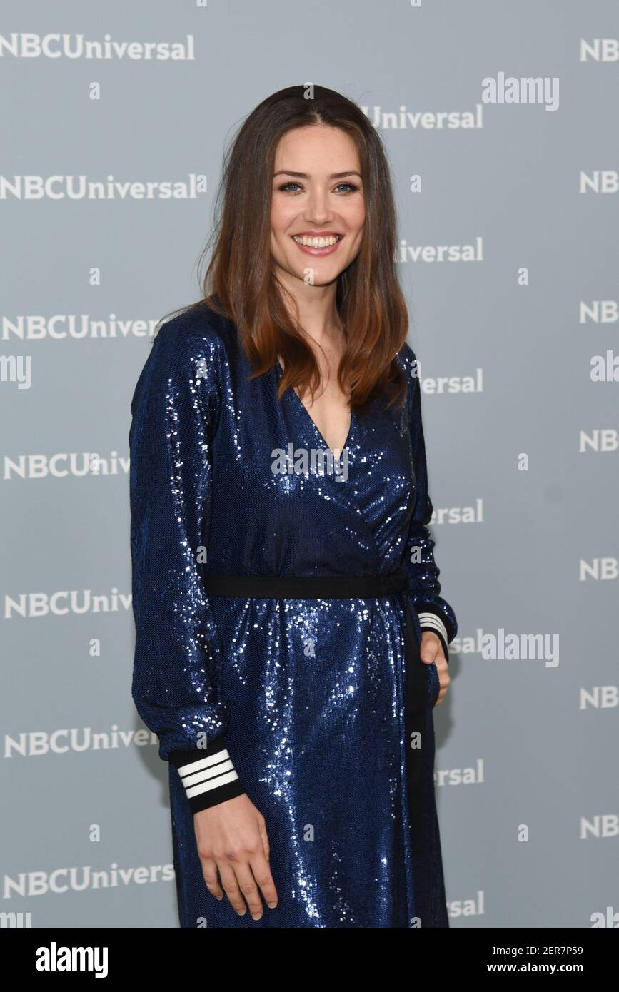 Megan Boone attends 2018 NBCUniversal Upfront on May 14, 2018 at Radio ...