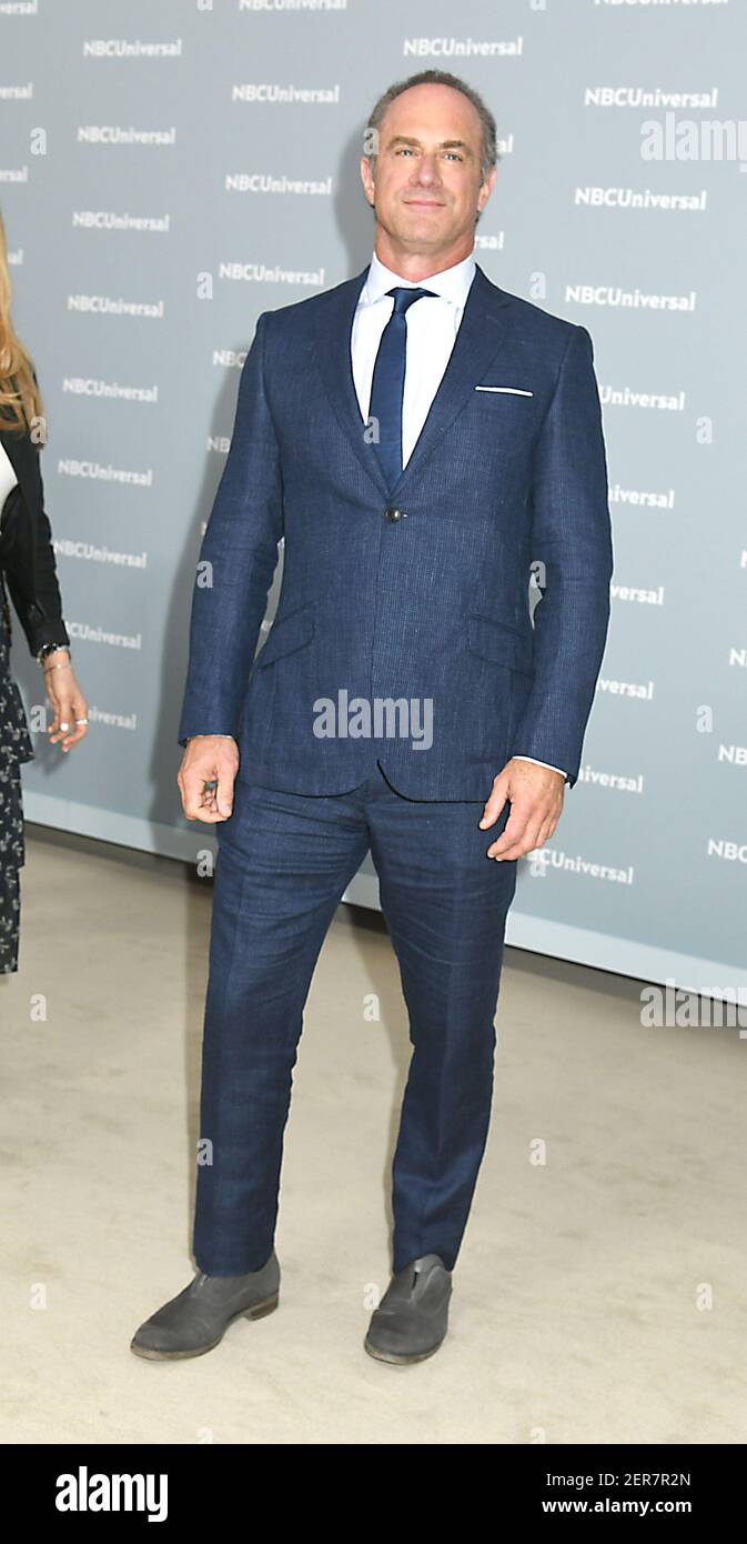 Christopher Meloni from "Happy" attends the NBCUniversal Upfront 2018 ...
