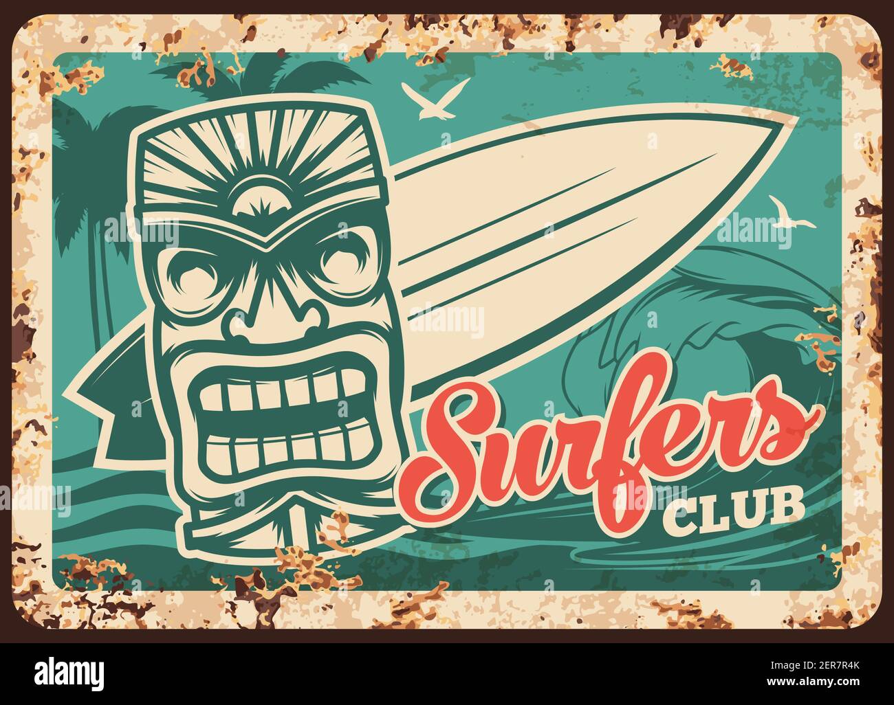 Surf school and hawaii Stock Vector Images - Alamy