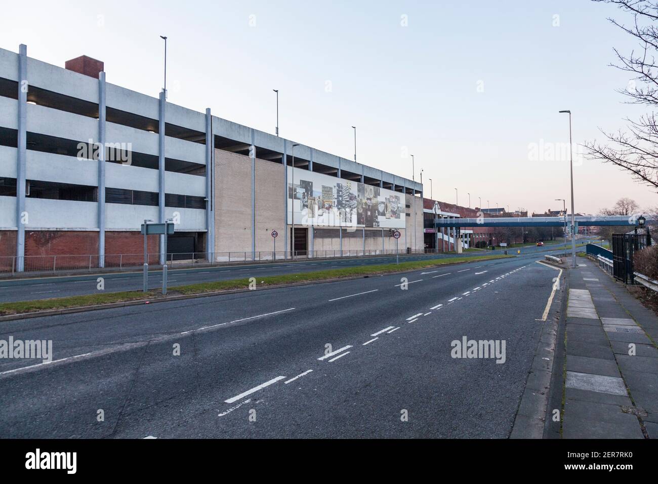 Stockton on Tees,UK. 28th February 2021. Stockton Council are planning ...