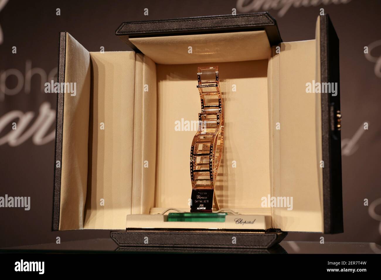 The Trophee Chopard during the 2018 Cannes Film Festival on May 14 ...